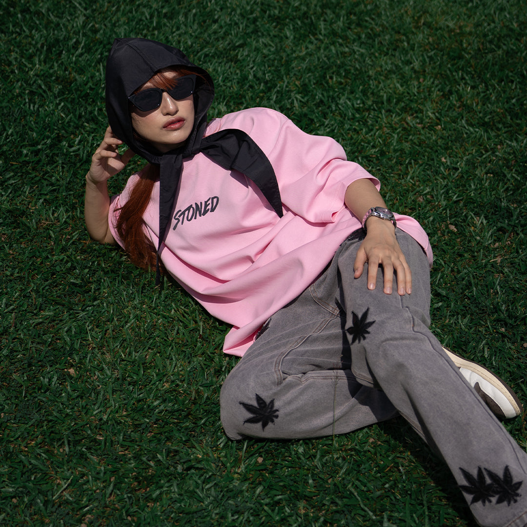 Colours : Genetic Hexagon Tee Pink – Stoned & Co Group