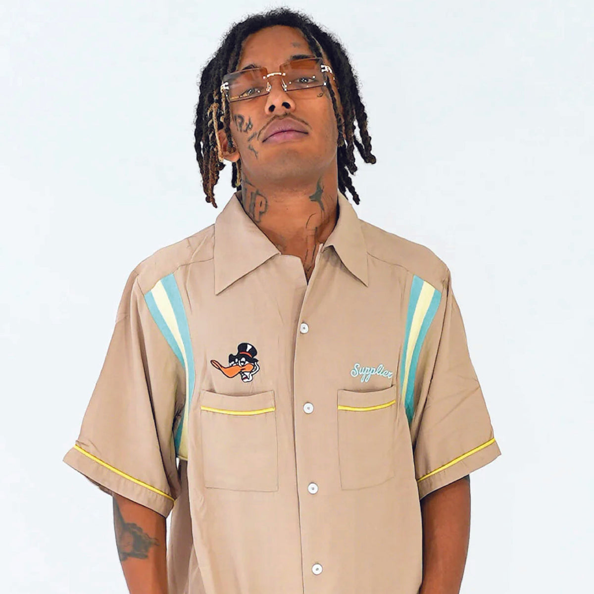 Supplier : Duck Bowling Shirt Beige – STONED (M) SDN. BHD. 201601004954 ...