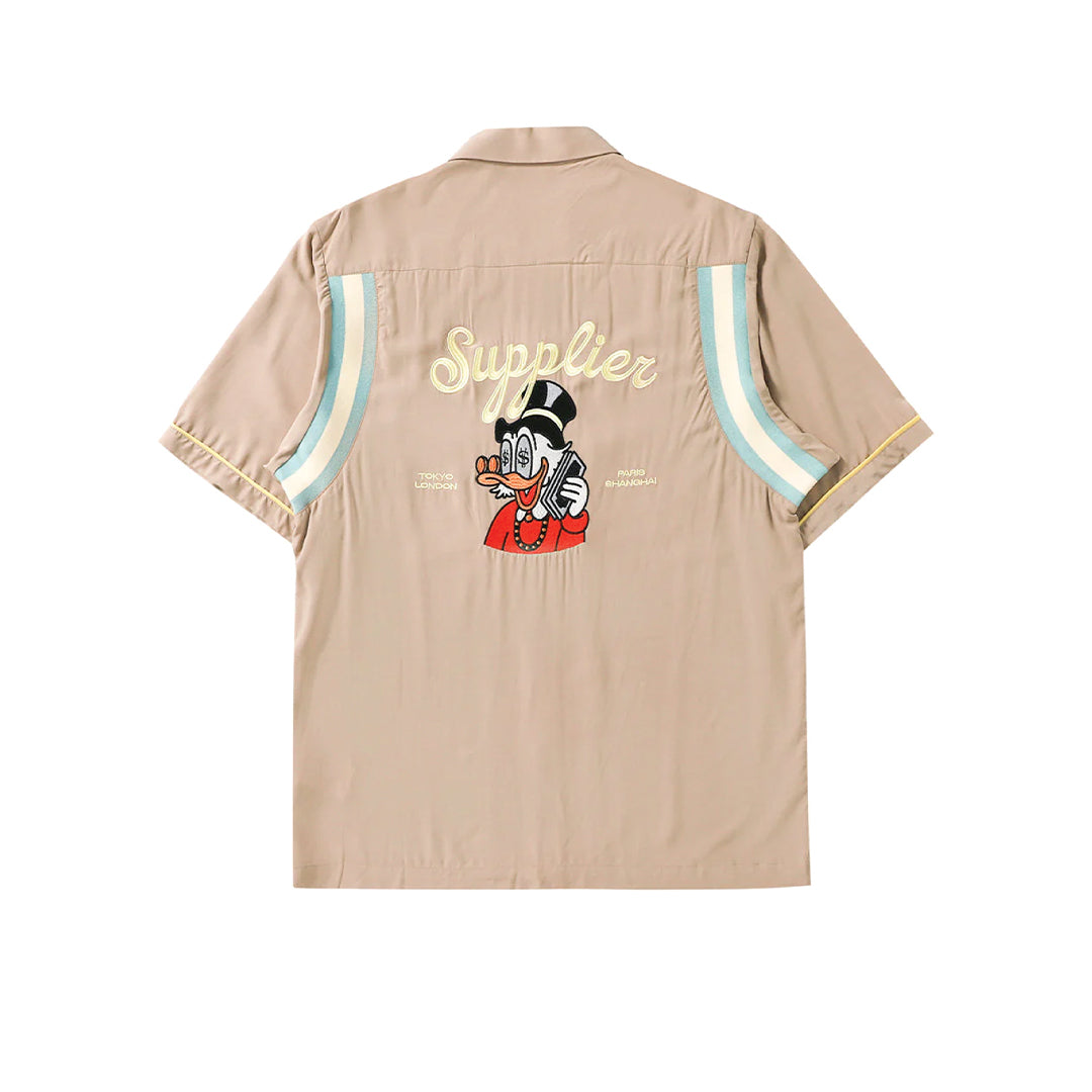Supplier : Duck Bowling Shirt Beige – STONED (M) SDN. BHD. 201601004954 ...